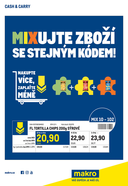 MAKRO CZ - Mixujte výrobky se stejným kódem - Strana 1
